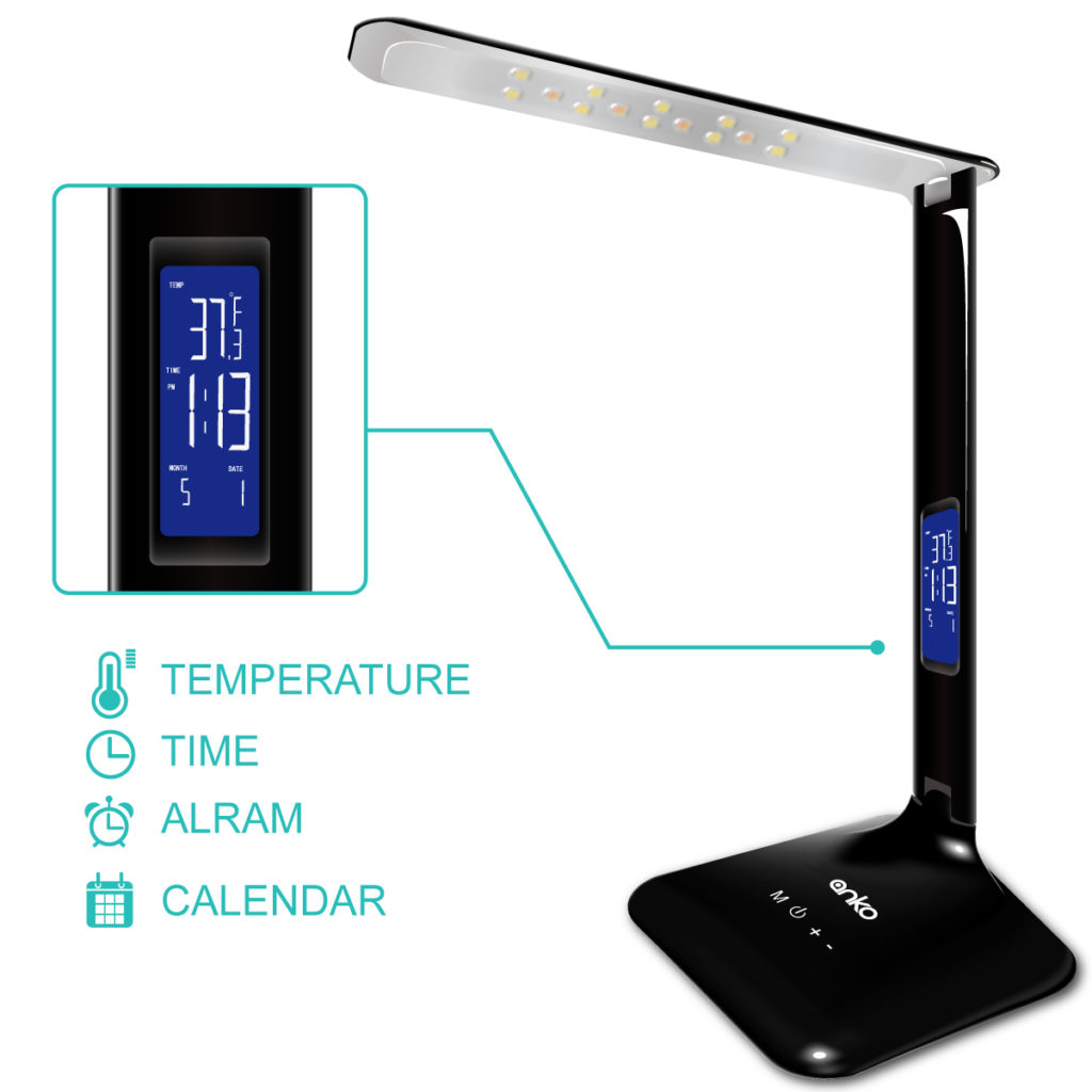 ANKO Energy Efficient Ultra-slim Eye-caring LED Desk Lamp, 3 ... ANKO Energy Efficient Ultra-slim Eye-caring LED Desk Lamp, 3 ...